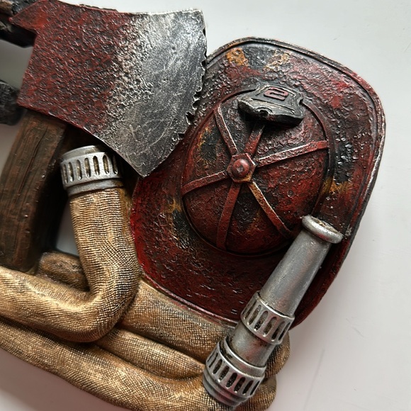 Accents | New 3d Resin Hero Wall Mount Fireman Sign | Poshmark